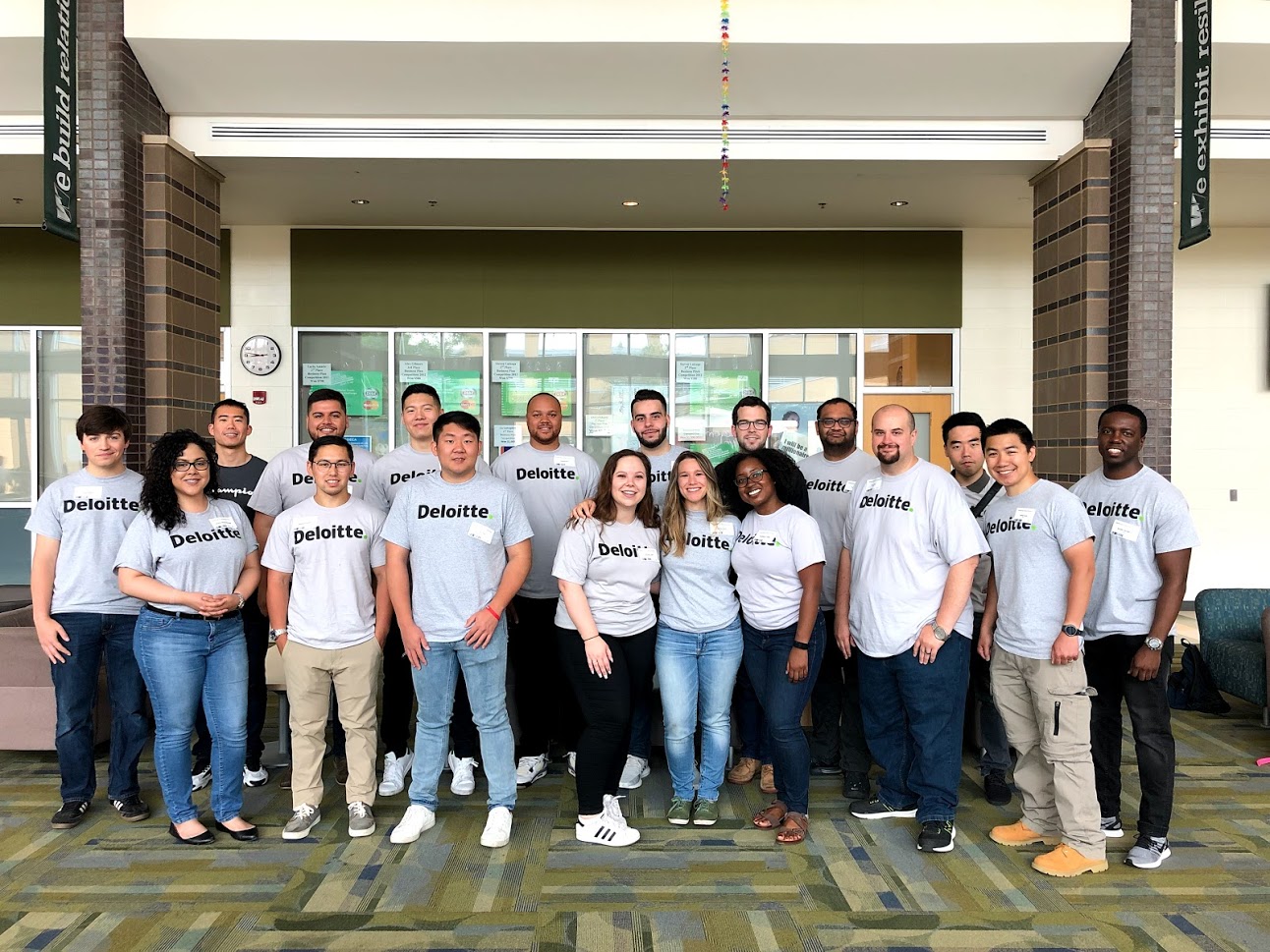 Celebrating Deloitte 2019 Impact Day - PeerForward