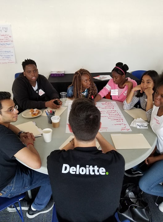 Celebrating Deloitte 2019 Impact Day - PeerForward