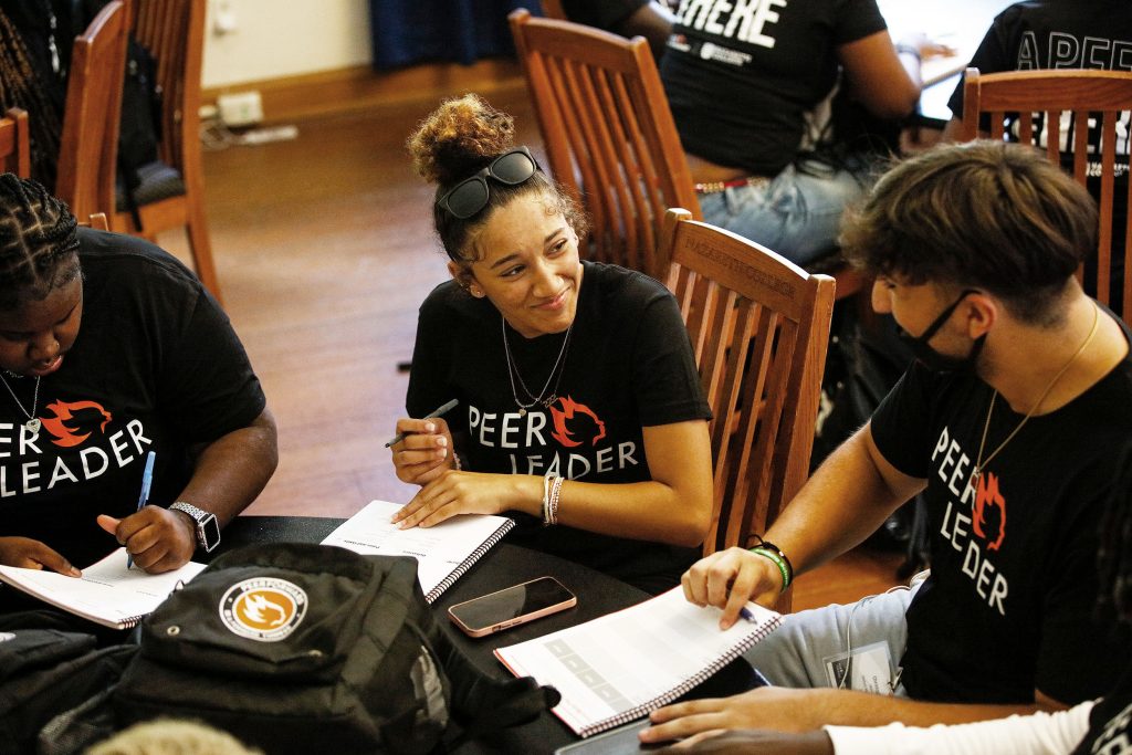 High School Program: We Coach Student "Peer Leaders"